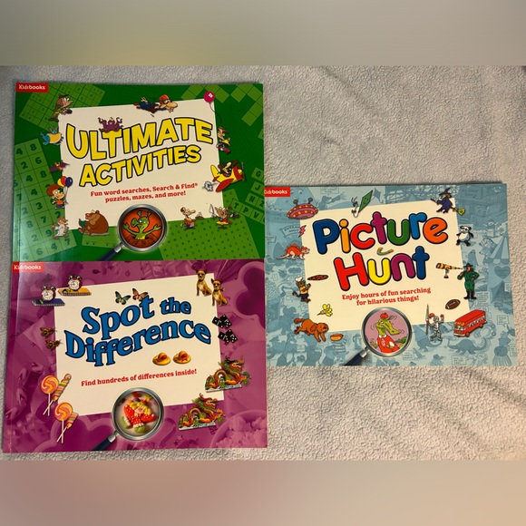 Toys | Kidsbooks Picture Hunt Spot The Difference And Ultimate ...